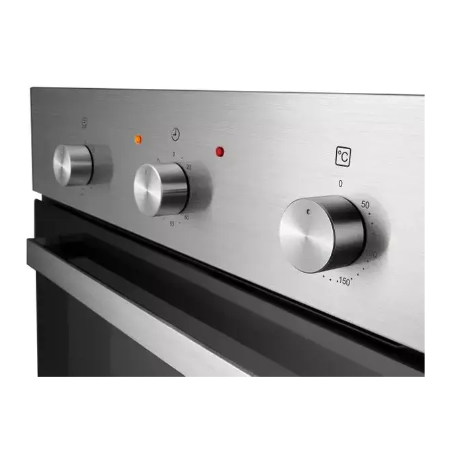 FOUR HISENSE ENCASTRABLE ELECTRIQUE 60X60 NOIR GRIS SS HBO60203 ...